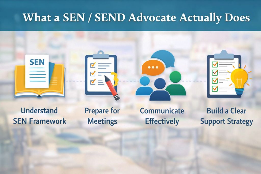 Sen & Send Advocate Services (UK) Support for Parents